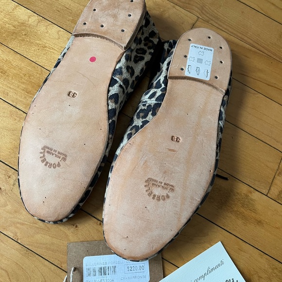 A.P.C. | Shoes | Nwt Apc Porselli Ballet Flat Leopard Print | Poshmark